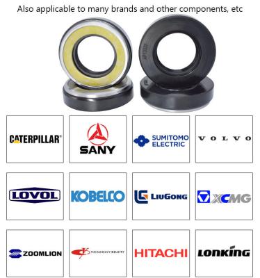 China High Pressure Hydraulic Shaft Seal TCN Type NBR Rubber Oil Seal For Construction Site for sale