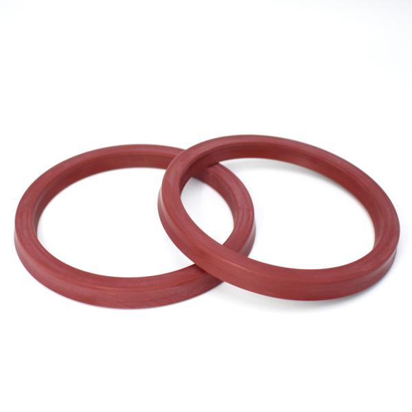 Quality 85 x 100 x 10MM Red hydraulic rod seals 90 shore double lip oil seals by size for sale