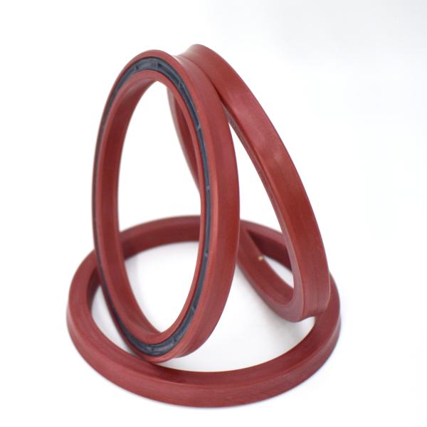 Quality 85 x 100 x 10MM Red hydraulic rod seals 90 shore double lip oil seals by size for sale