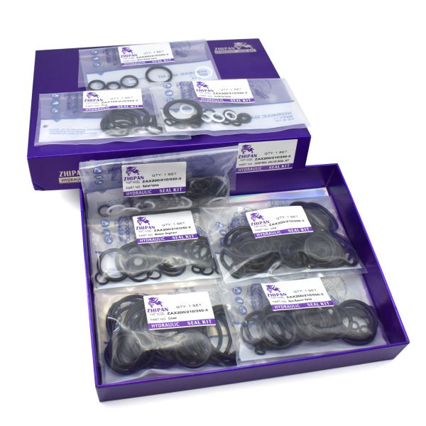 Quality 4358914 ZAX200 210 350-3 Control Valve Seal Kit Hitachi Valve O Ring Seal Kit for sale