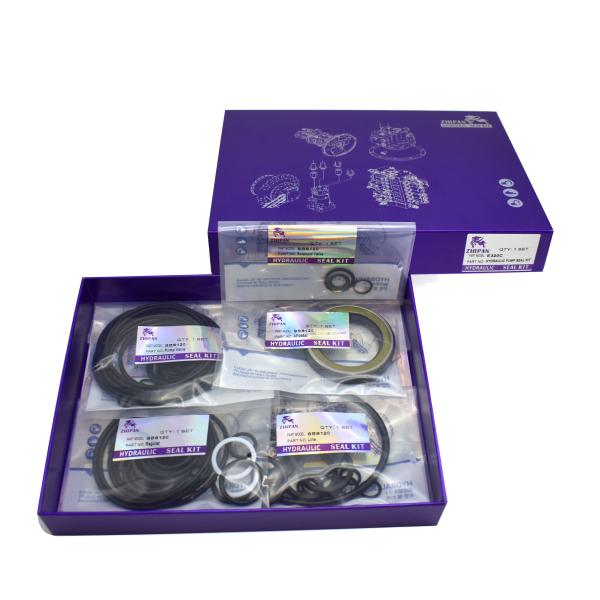 Quality PTFE Caterpillar CAT320C SBS120 Hydraulic Pump Seal Kit Excavator Main Pump for sale