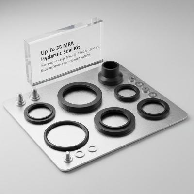 China E320C-B Bucket Seal Kit With Up To 35 MPa Pressure And -30~+145°C Temperature Range For Hydraulic Systems for sale