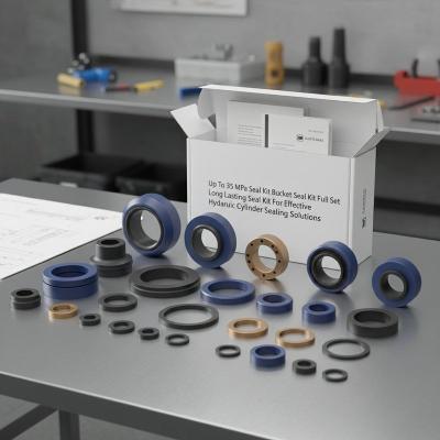 China Up To 35 MPa Long Lasting Full Set Hydraulic Seal Kit for Effective Bucket Cylinder Sealing for sale