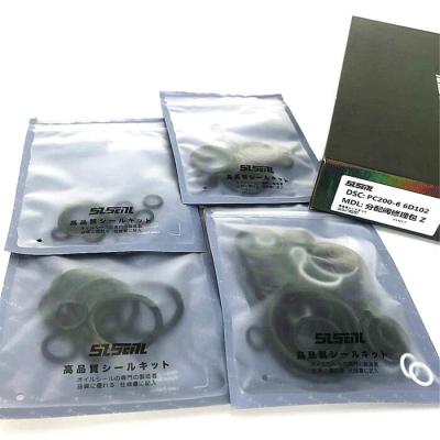 China KOMATSU PC200 6 6D102-Graafwerktuig Control Valve Seal Kit Level Control Kit Te koop