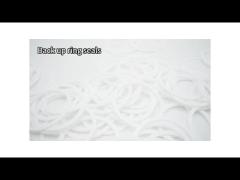 Brt White Hydraulic Ptfe Gasket Backup Ring voor oliepakketdichtingsconstructiewerken