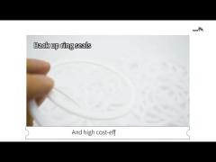 Anel de apoio durável para sistemas hidráulicos de alta pressão PTFE resistente à corrosão