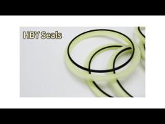 HBY 110 X 125.5 X 6MM  Rod Buffer Seal Urethane PU With Backup Ring Rubber Seal