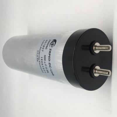 China Excellent 250VAC 500UF Dry Film Capacitor For Solar Power Systems,UPS Inverters, Filtering for sale