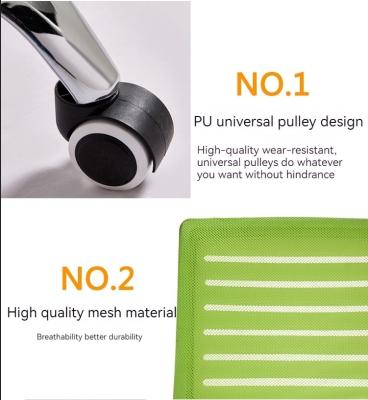 Cina PU 3 anni Dopo-vendita Ciclo Ergonomic Mesh Sedia giratoria con altezza regolabile in vendita