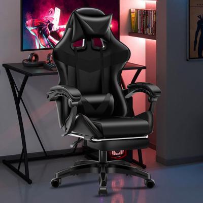 Cina Gaslift BIFMA Passed Class 4 Chrome Gaslift PC Chair con poggiatesta e supporto lombare in vendita