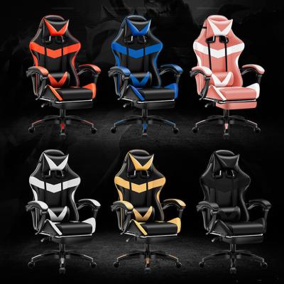 Cina Gaslift BIFMA Passed Class 4 Chrome Gaslift PC Chair con poggiatesta e supporto lombare in vendita