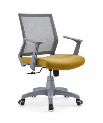 Cina Sedia da ufficio ergonomica regolabile in altezza con rete traspirante e ruote rotanti in vendita