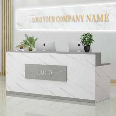 Cina Tavolo di reception stilistico per saloni di bellezza e bancarelle al dettaglio in vendita