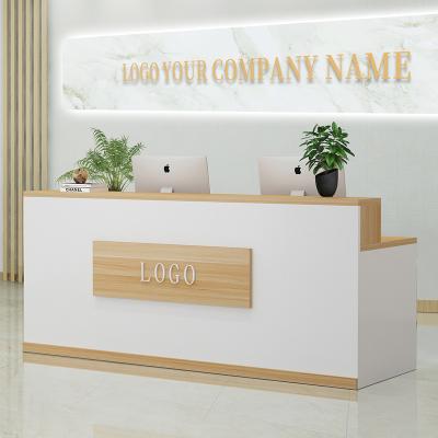 Cina Tavolo di reception stilistico per saloni di bellezza e bancarelle al dettaglio in vendita