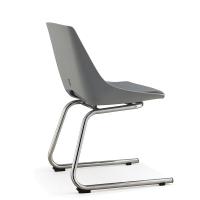 China Office Sleigh Leg Modern Design Plastic Stackable Training Center Chairs for Learning for sale