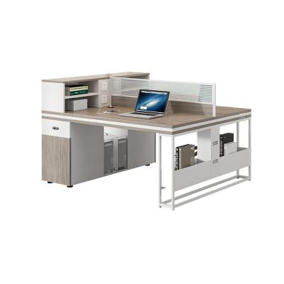 China Mitarbeiter-Desktop-Computer-Tisch Multifunktionaler Schreibtisch und Stuhl für 4-6 Personen zu verkaufen