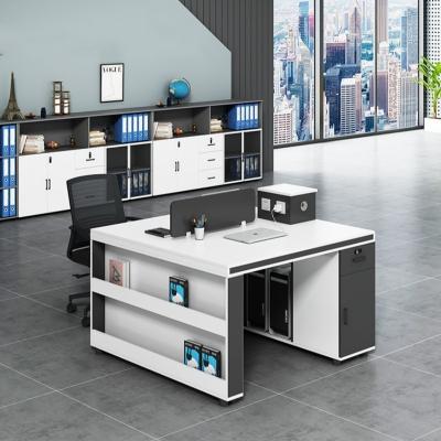 China Modernes Design Einfache Büroarbeitsstation mit 2 4 6 Sessel und Schreibtisch zu verkaufen