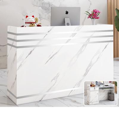 Cina Scenari di utilizzo del centro commerciale semplice Modern Cashier Desk per la reception dell'azienda in vendita