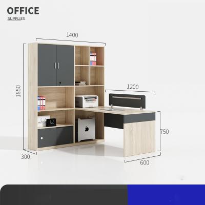 Cina Gabinetto a doppio sedile, schermo, postazione di lavoro, computer, scrivania, stile moderno per la sala finanza in vendita