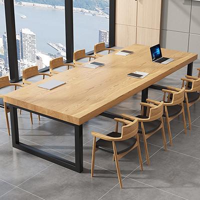 Cina Tavolo di negoziato della scuola di stile europeo con design convertibile e materiale in legno massello in vendita