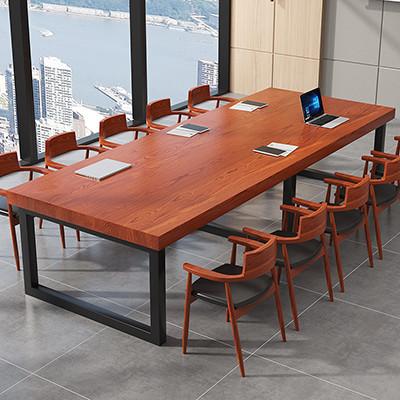 Cina Tavolo di negoziato della scuola di stile europeo con design convertibile e materiale in legno massello in vendita