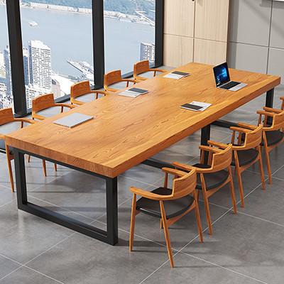 Cina Tavolo di negoziato della scuola di stile europeo con design convertibile e materiale in legno massello in vendita