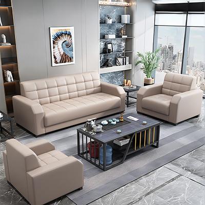 Cina Mobili d'ufficio moderni Divano in pelle personalizzato Set stile cinese contemporaneo 2 set in vendita