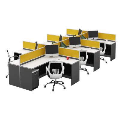 Cina Moderno stile di design Tavoli e sedie di stazione di lavoro combinazione per ufficio del supervisore in vendita