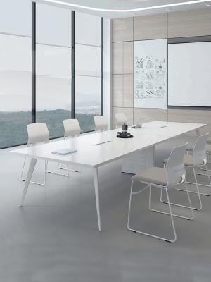 Cina Moderno tavolo da conferenza bianco per l'addestramento e la negoziazione in ufficio nel centro commerciale in vendita