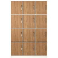 Quality Solid Wood PANEL Employee Locker with Locking Storage Room for Gym Bathroom for sale