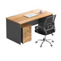Quality Simple Solid Wood Single Staff Desk Modern Office Computer Table for Home and for sale