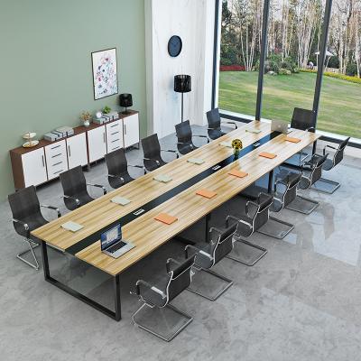 Cina Finire sala riunioni sala riunioni tavolo di conferenza con sedie corrispondenti Set cliente richiesto in vendita