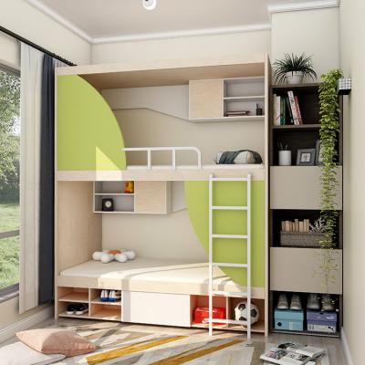 Cina Letto d'albergo con risparmio di spazio, stile minimalista moderno, letto a letto in ferro con grande spazio di stoccaggio in vendita