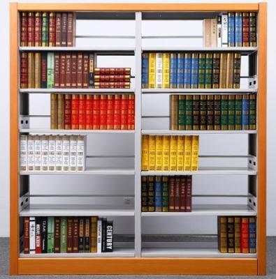 Cina Mobili da ufficio Mensola da libro in acciaio per biblioteca scolastica doppio lato singolo Termine di pagamento T/T in vendita