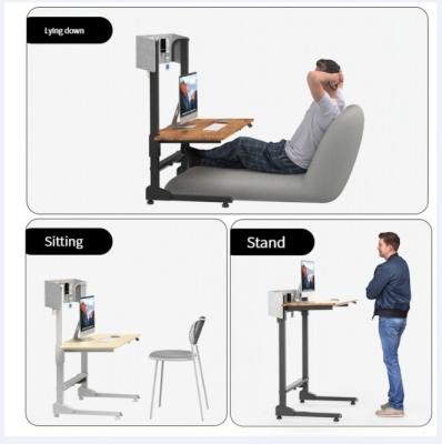 Cina Tavolo da ufficio elevatore elettrico elegante seduta in piedi per un ambiente di lavoro ergonomico in vendita