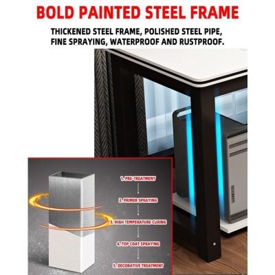 Cina Home Office Computer Desk con convertibile L e colori personalizzati in vendita