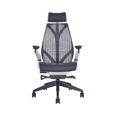 China Bionic Design ruggengraatbescherming Computer Home Chair met gaasmateriaal en 4D armsteun Te koop