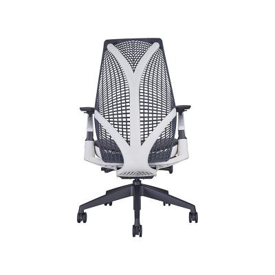 China Bionic Design ruggengraatbescherming Computer Home Chair met gaasmateriaal en 4D armsteun Te koop
