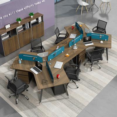 中国 オフィス ワーク ステーション 6人用 デスク 家具 部屋やオフィス用ワーク ステーション テーブル 販売のため