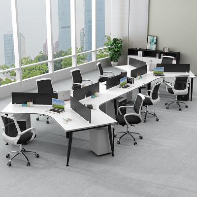 中国 オフィス ワーク ステーション 6人用 デスク 家具 部屋やオフィス用ワーク ステーション テーブル 販売のため