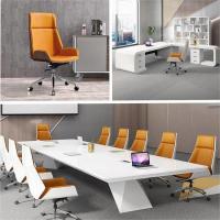 China Office Comfortable Manager Office Chair With Revolving Function for sale