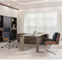 China Office Comfortable Manager Office Chair With Revolving Function for sale