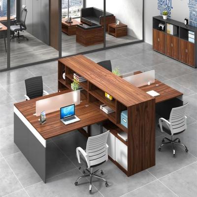 Cina Moderno MFC Material Cubicle di Workstation regolabile per spazi di ufficio personalizzati in vendita