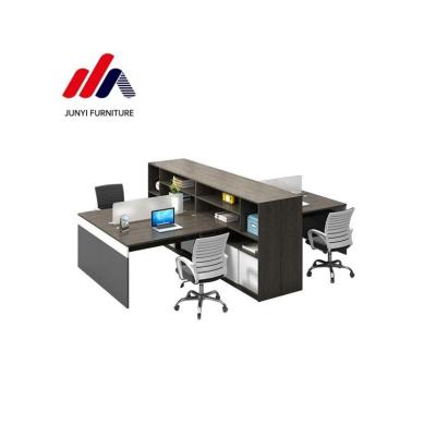 China Kantoormeubilair Computer Desk Werkstation met aangepaste kleuren Personeel Open bureau Te koop