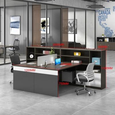 Cina Mobili da ufficio Computer Scrivania Stazione di lavoro con colori personalizzati Staff Scrivania aperta in vendita