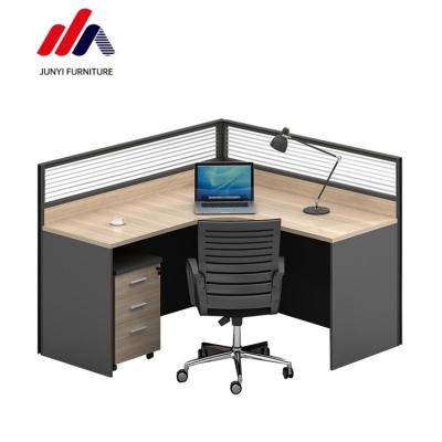 China 25 mm dikte tafeltop werkstation meubels voor school kantoor bureau met afscherming Te koop