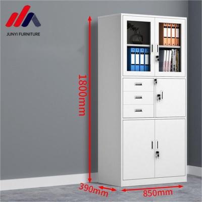 Cina Armadio per archivi per ufficio con struttura di knock down e materiale in acciaio inossidabile in vendita