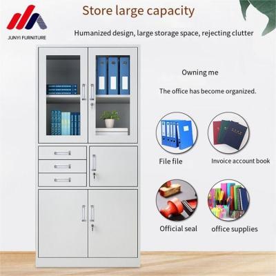 Cina Armadio per archivi per ufficio con struttura di knock down e materiale in acciaio inossidabile in vendita