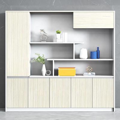 Cina MFC Legno Presidente ufficio sfondo libreria scaffale per mobili di lusso in vendita