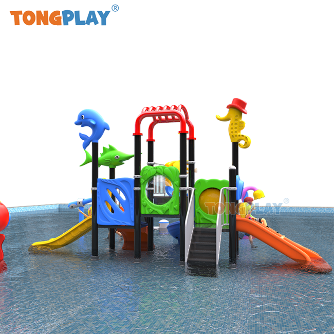 Water Park Outdoor Amusement Park Plastic Slide Playground Outdoor Play ...